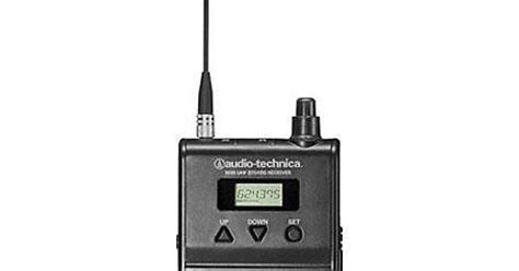 Audio Technica M3r Wireless In Ear Monitoring Receiver 60hz To 13khz Frequency Response Band