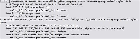 Commande Ip Sous Linux Avec Des Exemples Ipcom Technology