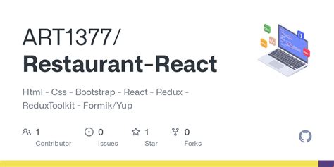 Github Art1377restaurant React Html Css Bootstrap React