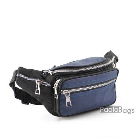 МЪЖКИ ЧАНТИ Мъжка чанта от плат за носене на кръста тип банан паласка от непромокаема материя