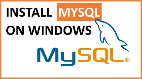 How To Install MySQL On Windows YouTube