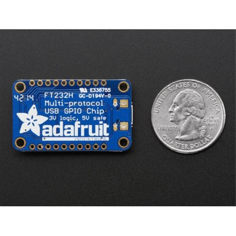 Adafruit Ft232h Breakout General Purpose Usb To Gpiospii2c X2 Robotics In Canada