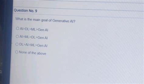Question No 9 What Is The Main Goal Of StudyX