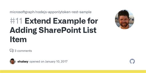 Extend Example For Adding Sharepoint List Item Issue