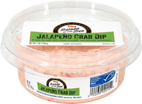 Salads Of The Sea Cajun Crab Dip 7oz Lakeview Farms