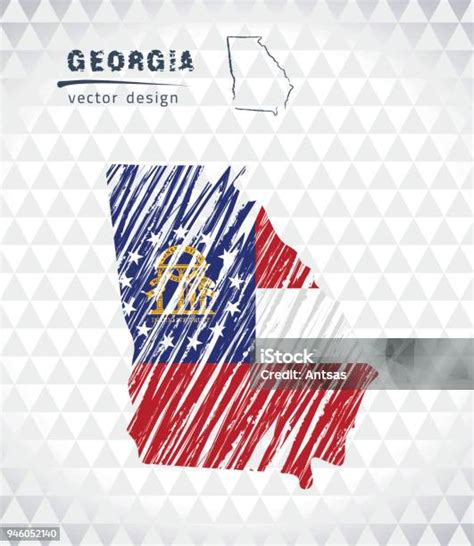 손으로 그린 스케치 펜 지도 내부와 조지아의 지도 벡터 일러스트 레이 션 가장자리에 대한 스톡 벡터 아트 및 기타 이미지 가장자리 건축물 기 Istock