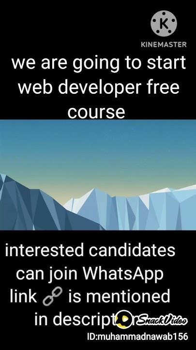 Web Developer Course Youtube
