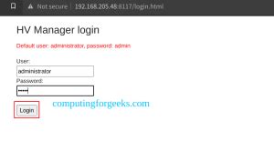Manage Hyper V VMs Using Hyper V Manager Web Interface