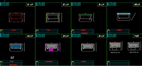现代笔记本外壳模具工艺流程设计图 Zip 知享网
