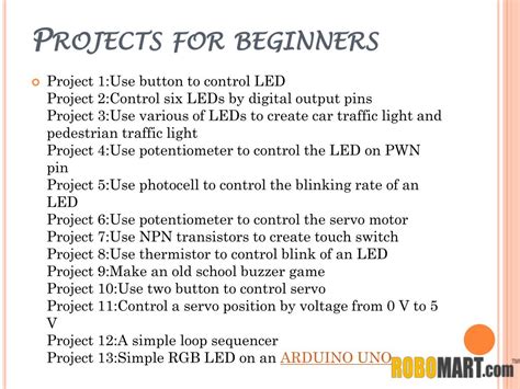 Ppt Arduino Uno Projects For Beginners Powerpoint Presentation Free Download Id 7232475