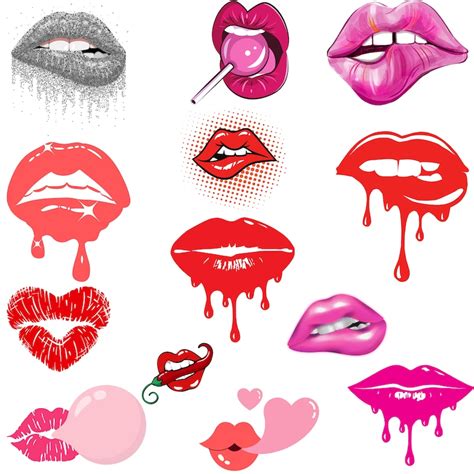 Lips Svg Lips Bundle Svg Kiss Svg Bleeding Lips Biting Lips Etsy