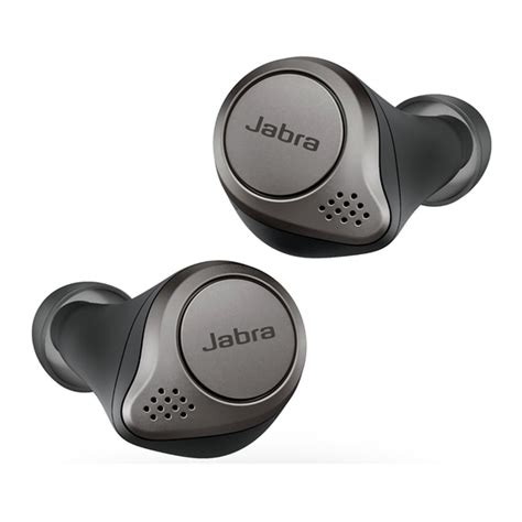 Jabra Elite T User Manual Pdf Download Manualslib