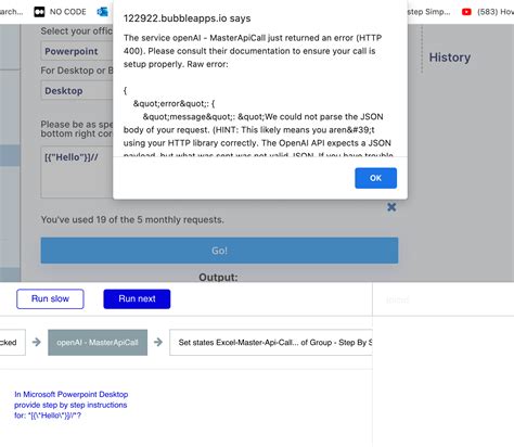 Quotation Marks Stopping Api Call Apis Bubble Forum