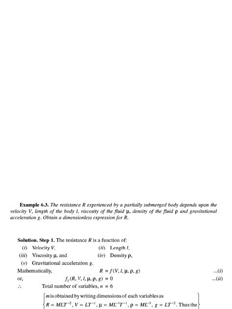 Lecture 2 Dimensional Analysis Pdf Convection Heat Transfer