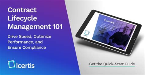 Icertis On Linkedin Clm 101 6 Fast Insights Into Contract Lifecycle Managements High Impact…