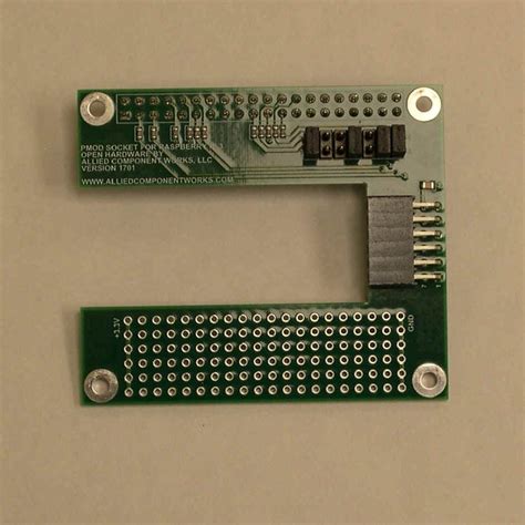 Pmod Adapter For Raspberry Pi From Alliedcw On Tindie