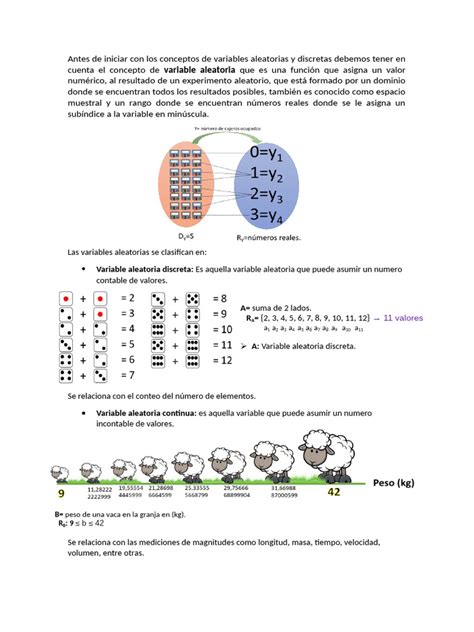 Discreta Pdf Variable Aleatoria Valor Esperado