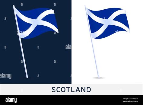 Scotland National Flag Vector Illustration Stock Vector Image And Art