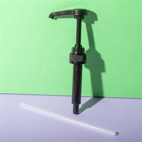 Ribbed 28410 Coffee Syrup Bottle Pump 8ml Ukpack