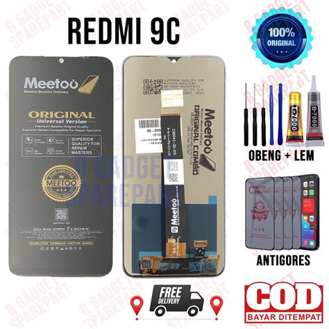 Jual Lcd Redmi 9c Original Oem Quality Lcd Touchscreen Fullset Redmi 9c Shopee Indonesia