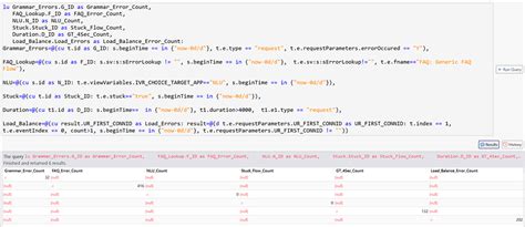 How To Format TQL Results To Omit Null Entries Analytics And Teneo Query Language Teneo