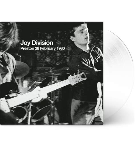 Joy Division Preston 28 February 1980 Ltd Ed On Clear Vinyl