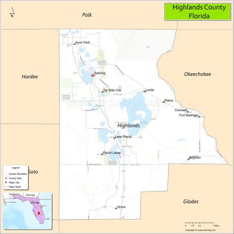 Highland City Fl Map