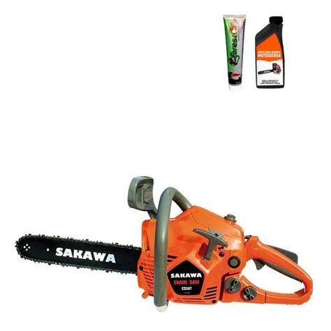 Chainsaw 38cc 14 Light A Gasoline Oils Kit Lubrication For Chain