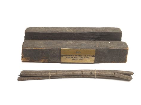 Wire Telegraph Wire Fragment London Museum