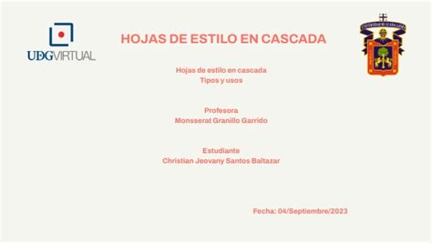 HOJAS DE ESTILOS CSS