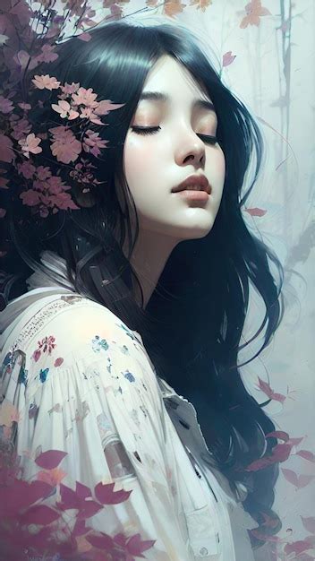 Premium Ai Image Generative Ai Of Beautiful Girl