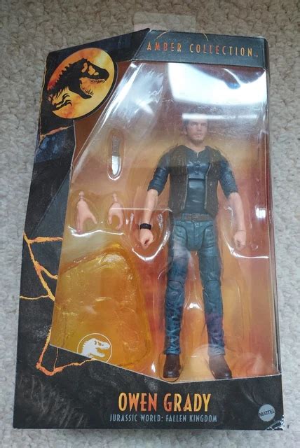 Mattel Jurassic World Amber Collection Owen Grady Figure Gjn83