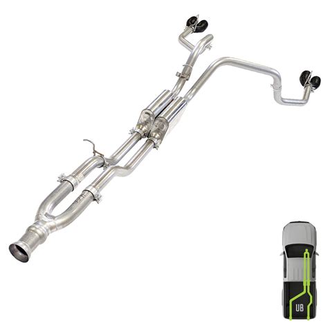 Suburban Yukon 2021 2025 6 2l Stainless Mpi Exhaust Cat Back Dual