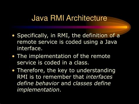 Ppt Remote Method Invocation Powerpoint Presentation Free Download