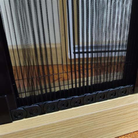 Pleated Screen Barrier Free Insect Mesh Screen Trackless Window Insect Screen China Barrier