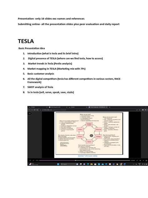 Teslas Digital Presense Pdf