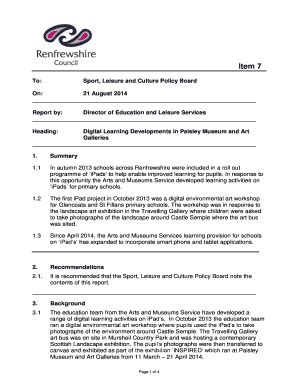 Board Paper Template Complete With Ease AirSlate SignNow