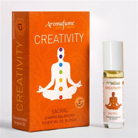 Sacral Chakra Swadhistana Essential Oil Roll On Blend Aromatherapy