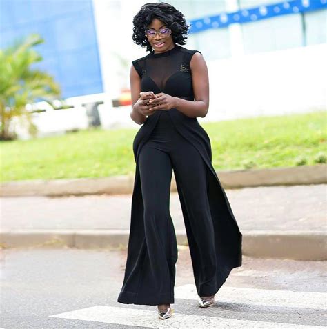 Actress Nana Akua Starts Her Monday Wearing A Very Chic Outfit Fpn