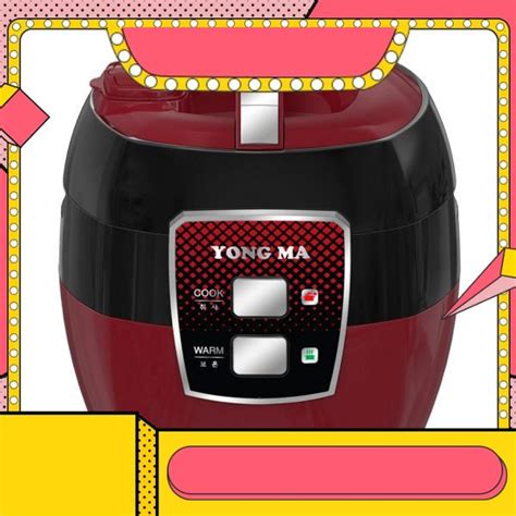 Jual Jual Yong Ma Magic Com 2 L Gold Iron Wing Smc8033 Rice Cooker Pengukus Smc 8033 Harga