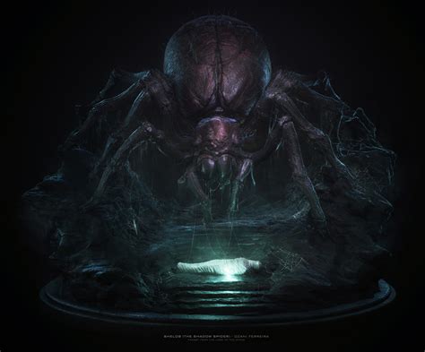 J R R Tolkien Shelob Frodo Baggins Ozani Ferreira Fictional