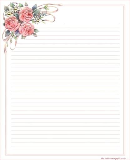 Printable Letter Papers Room