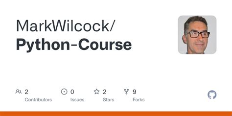Python Coursepymainstructurepy At Main · Markwilcockpython Course · Github