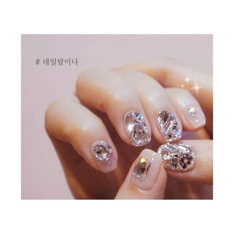 고급스럽게 그리고 화려하게💍 조각풀스톤 ⚠️네일탐이나디자인을 샵의 홍보용으로 몰래몰래 사용하지말아주세여