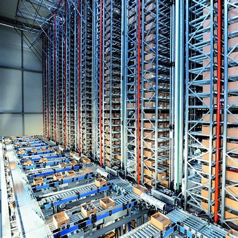 Automatic Pallet Rack Stacker Crane Automated Storage And Retrieval System For Cold Warehouse