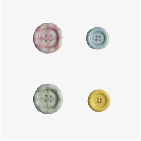 포그 스튜디오 도자기 단추 마그넷 Button Magnet 찹스틱스