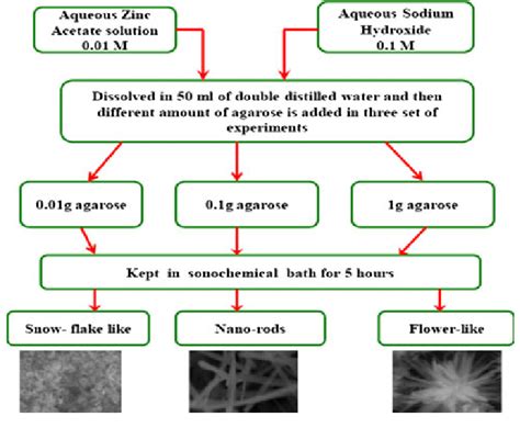 Schematic Representation Of Synthesis Of Flower Like Nanorodlike And Download Scientific