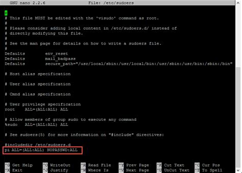 Enable Passwordless Sudo On Raspberry Pi Hardware Matlab And Simulink