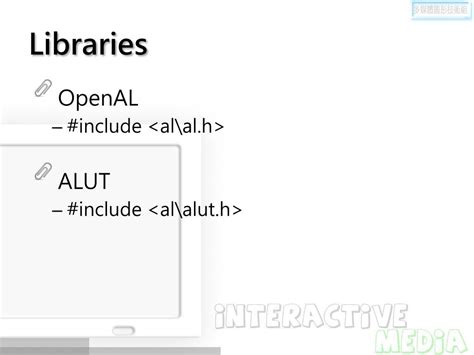 Ppt D Game Programming Sound Effect Using Openal Powerpoint