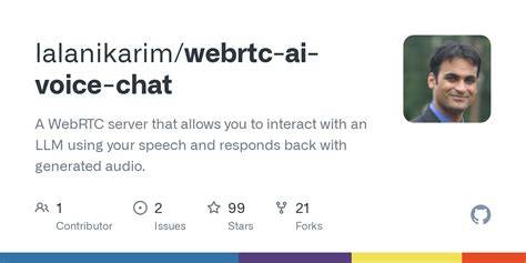 Webrtc Ai Voice Chat AwesomeProjects Md At Main Lalanikarim Webrtc Ai Voice Chat GitHub